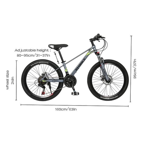 Mountain Bike 24-inch ,21-Speed ,Magnesium Alloy Frame,Whole Body Paint ...