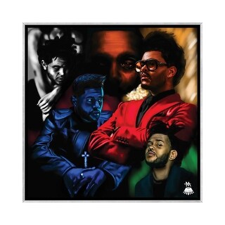 iCanvas "The Weeknd / Iconic" by Mikey Camarda Framed - Bed Bath ...