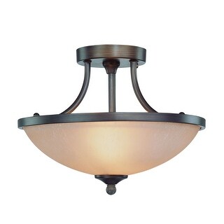 Craftmade 26122 2 Light Semi-Flush Fixture f - Bed Bath & Beyond - 17171915