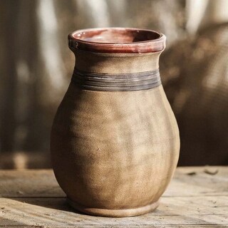 RusticReach Rustic Distressed Pottery Bouquet Vase - Bed Bath & Beyond ...