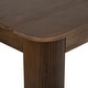 Plank and Beam Contour Solid Wood Dining Table - 72" - Bed Bath ...