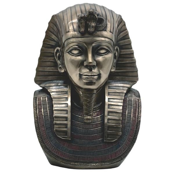 pharaoh head statue