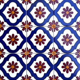 4x4 Florence Design Ceramic Tiles (Kitchen, bathroom, pool, backsplash ...