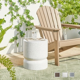 Glitzhome 17"H Multi-functional MGO Garden Stool Outdoor Table - Bed ...