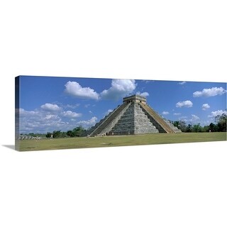 "Pyramid Chichen Itza Yucatan Mexico" Canvas Wall Art - Bed Bath ...