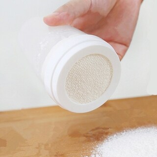 Powder Sifter Transparent Reusable Pp Cocoa Flour Sifter For Baking ...