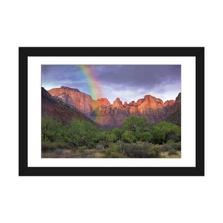 iCanvas "Rainbow At Towers Of The Virgin, Zion National Park, Utah" by ...