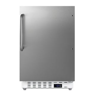 Summit 20 Inch Wide 2.68 Cu. Ft. Freezer with Temperature Alarm ...