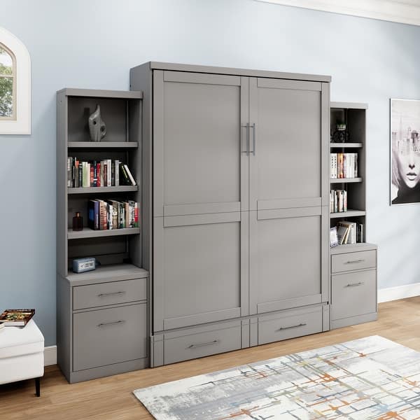 Brentwood Queen 2-pier Murphy Bed - Bed Bath & Beyond - 28424613