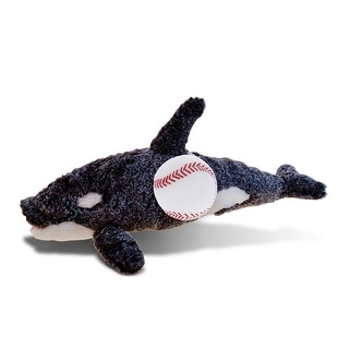 DolliBu Soft Huggable Killer Whale Stuffed Animal with Baseball Plush ...