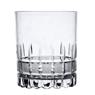Neman Glassworks Prism High-End Crystal Whiskey Glass (Set of 6) - Bed ...