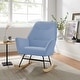 Minimore 28.3" Princess Norn Rocking Chair Upholstered with Wool - Bed ...