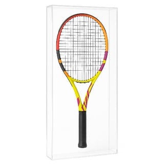 Deluxe Wall Mount 5mm Thick UV Protected Acrylic Tennis Racquet Display ...