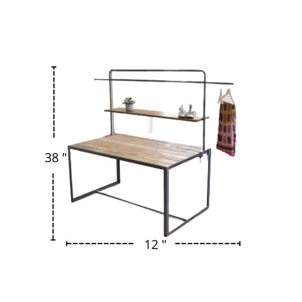 Recycled Wood Table Top Accessory For Set of Nine Display - Bed Bath ...