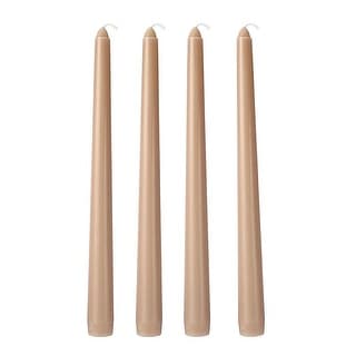 10 Inch Beige Taper Candles - Bed Bath & Beyond - 40415332