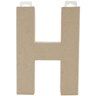 Paper-Mache Letter 8"X5.5"-H - Bed Bath & Beyond - 15293705