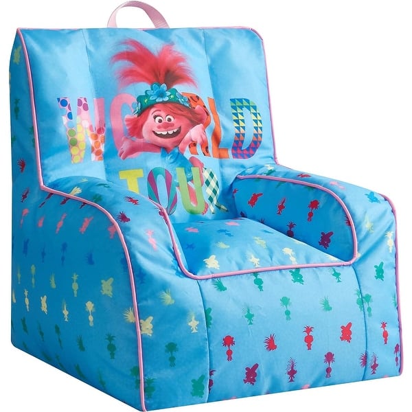 DreamWorks Trolls World Tour Kids Bean Bag Chair with Carry Handle ...