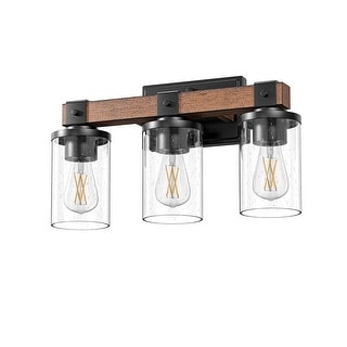 Rustic Bathroom Light Fixtures,Farmhouse Vanity Lights Bath Wall - 17 ...