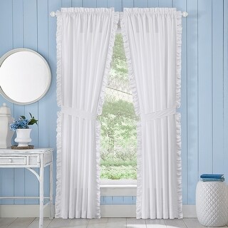 The Gray Barn Georgia Air Farmhouse 84-inch Window Panel Pair - Bed ...