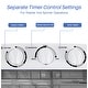 Della Mini Washing Machine Portable Compact Washer and Spin Dry Cycle ...