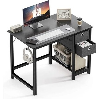 Wood Surfaces Rectangular Computer Tables Writing Desk - Bed Bath ...