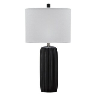 Adorlee Ceramic Table Lamp 2-CN Black L177934 Table Lamp - Bed Bath ...