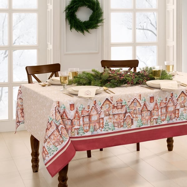 Gingerbread Bliss Tablecloth - Bed Bath & Beyond - 43042564