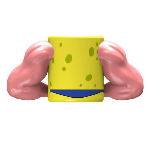 Spongebob Squarepants Musclebob Buffpants Mug - Funny Ceramic Coffee ...