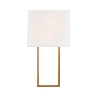 2 Light Gold Wall Mount - 10W x 21H x 3.875D - Bed Bath & Beyond - 35689712