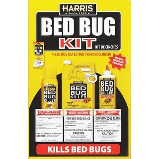 Harris BBKIT-LGVP-4 Bed Bug Kit Value Pack, Large - Bed Bath & Beyond ...