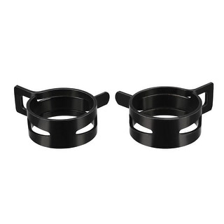 Steel Band Clamp 25mm Hose Tube Spring Clips Clamp Black Manganese ...