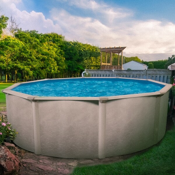 Aquarian Phoenix Series 15 Foot x 52 Inch Steel Frame Above Ground Swimming Pool Bed Bath Beyond 35461167