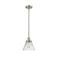 Innovations Lighting Large Cone 8" Wide Mini Pendant - Rod Hung - Bed ...