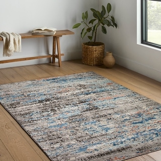 Alexander Home Orleans Abstract Modern Area Rug - Bed Bath & Beyond ...