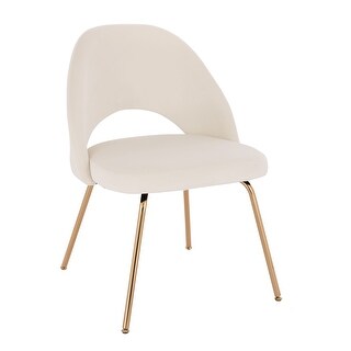 Sand Velvet Chair Gold - Bed Bath & Beyond - 36536484