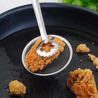 Stainless Steel Professional Wire Skimmer with Spatula - Bed Bath ...