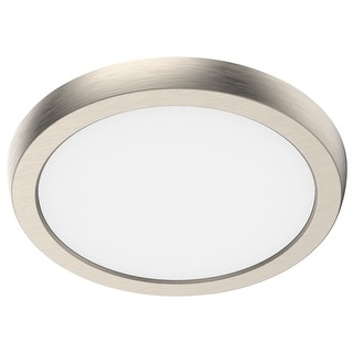 Blink Performer - 10W LED - 7In Round Fixture - Brushed Nickel Finish ...