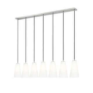 Farrell 7 Light Linear Chandelier in Brushed Nickel - Bed Bath & Beyond ...