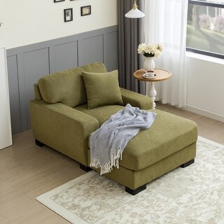 Stylish Design Chaise Lounge Single Sofa Side Chair - Bed Bath & Beyond ...