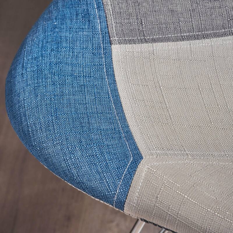 Wilmette Patchwork Fabric Chair by Christopher Knight Home (Set of 2 ...