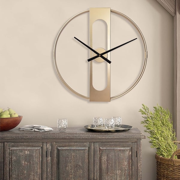 numberless wall clock