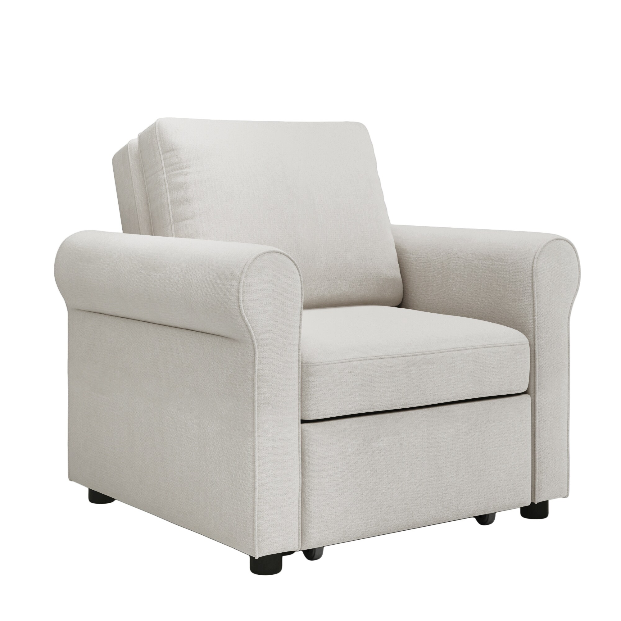 3-in-1 Sofa Bed Chair, Convertible Sleeper Chair Bed,Adjust Backrest ...