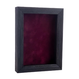 20x24 Shadow Box Frame Barnwood Black Wood | 1" Usable Display Depth ...