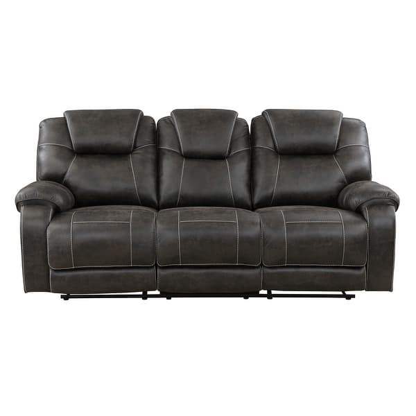 Flannery 3-Piece Manual Reclining Living Room Sofa Set - Bed Bath ...