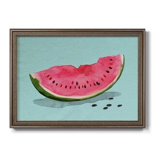 Summer Watermelon II Premium Framed Canvas- Ready to Hang - Bed Bath ...