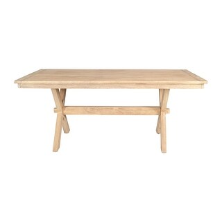 Traditional Dining Table Heirloom finish 72" x 38" X 30" - 72" x 38" X ...