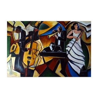 The Jazz Group Painting Cubism Modern Music Art Print/Poster - Bed Bath ...