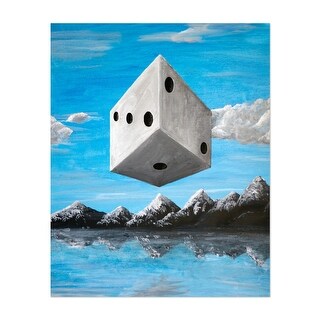Game Over Painting Fantasy Mountains Nature Surreal Art Print/Poster ...