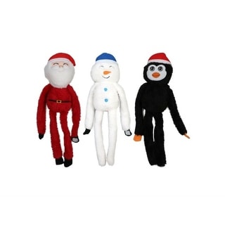 Christmas House Plush Christmas 14 Inch Huggers Santa, Snowman, and ...