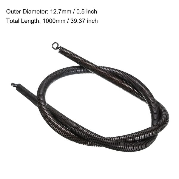 12.7mm OD B Type Spring Tube Bender 1000mm Long for 16mm 3/8" PVC Pipe ...